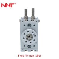China compact Rack And Pinion Pneumatic Actuators 0.6MPa With Internal Shock Absorber for sale