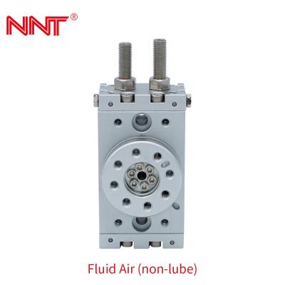 China compact Rack And Pinion Pneumatic Actuators 0.6MPa With Internal Shock Absorber for sale