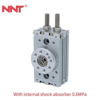 China M5x0.8 Rotary Air Cylinder , Rc1/8 Pneumatic Finger Gripper double actuation for sale