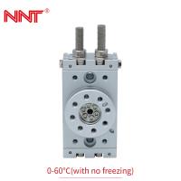 China Rotary Table Rack Pinion Type Air Cylinder MSQ 0~190° Hardness Gripper for sale