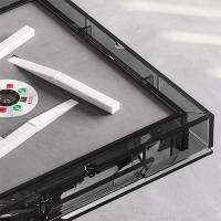 China Automatic Mahjong Machine Table Modern Entertainment Furniture Acrylic Dual Purpose for Villa for sale