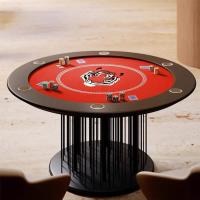 China Automatic Solid Wood Melamine Table Stainless Steel Legs Multi Functional for Home Entertainment for sale