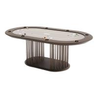 China Automatic Solid Wood Melamine Table Stainless Steel Legs Multi Functional for Home Entertainment for sale