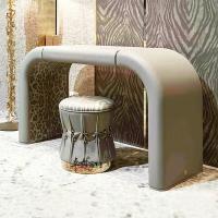 China Solid Wood Makeup Table Luxury Bedroom Furniture Villa Flip Up Mirror Modern Vanity for sale