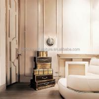 China Solid Wood Nightstand Luxury Bedroom Furniture Multi Purpose Modern Accent Cabinet Design for sale