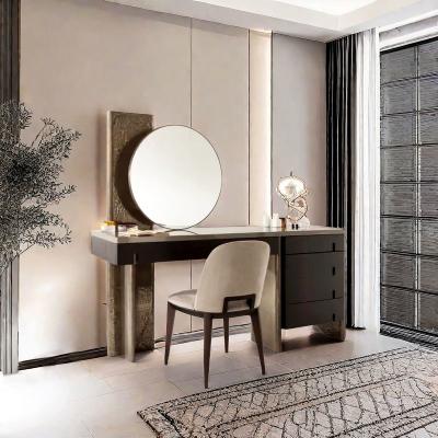 China Italian Dressing Table Luxury Bedroom Furniture Modern Creative Design Villa Use Stand for sale