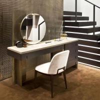 China Italian Dressing Table Luxury Bedroom Furniture Modern Creative Design Villa Use Stand for sale
