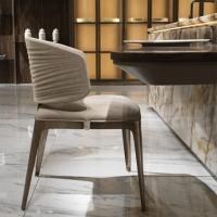 China European White Metal Dining Chair Luxury Dining Room Furniture PU Leather Cushion Stainless Frame for sale