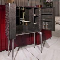 China Natural Agate Wine Cabinet Luxury Dining Room Furniture Italian Modern Multifunction Storage for sale
