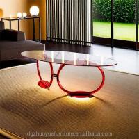 China Tempered Glass Oval Dining Table Set Luxury Dining Room Furniture Italian High Grade Metal Modern for sale