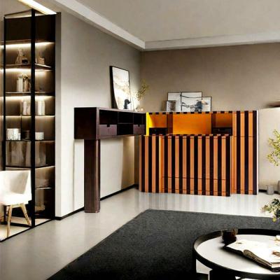China Foldable Solid Wood Wine Cabinet Luxury Bar Furniture Designer Modern Creative Storage for sale