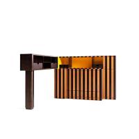 China Foldable Solid Wood Wine Cabinet Luxury Bar Furniture Designer Modern Creative Storage for sale