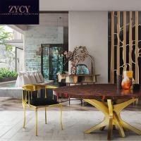 China Designer Solid Wood Dining Table Italian Luxury Modern High End for Villa Restaurant Home for sale