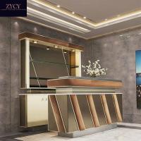 China Italian Metal Bar Display Cabinet High End Designer Modern Wine Combination for Home Hotel for sale