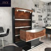 China Customizable Stainless Steel Wine Cabinet Modern Solid Wood High End Luxury Bar Storage for sale
