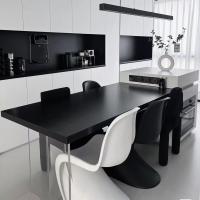 China Extendable Rectangular Dining Table Modern Italian Solid Wood Luxury Style for Home for sale