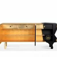 China Dining Cabinet Modern Entryway Furniture Italian Luxury Solid Wood Kitchen Entrance Storage for sale
