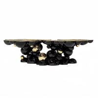 China Stainless Steel Irregular Bubble Tea Table Luxury Living Room Furniture Decorative Coffee Table Italian Design for sale