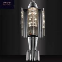 China Rocket Shaped Stainless Steel Glass Wine Cabinet Luxury Living Room Furniture Designer Style Modern Home for sale