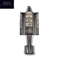 China Rocket Shaped Stainless Steel Glass Wine Cabinet Luxury Living Room Furniture Designer Style Modern Home for sale