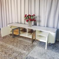 China Granite Style TV Console Storage Cabinet Luxury Living Room Furniture Nordic Design Modern Home for sale