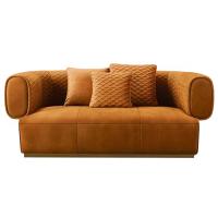 China Modular Villa Fabric Sofa Luxury Living Room Furniture Creative Designer Multi Person Long Style for sale