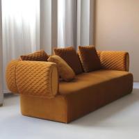 China Modular Villa Fabric Sofa Luxury Living Room Furniture Creative Designer Multi Person Long Style for sale