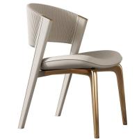 China Nordic Style Microfiber Leather Dining Chair Set Metal Furniture for Restaurant for sale