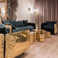 China Italian Premium Genuine Leather Sofa Set Luxury Living Room Furniture Customizable Sizes for sale