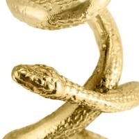 China Pure Copper Snake Shaped Legs Coffee Table Luxury Living Room Furniture Corner Table for sale