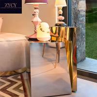 China Irregular Combination Corner Tables Luxury Living Room Furniture Modern Designer Sofa Side Tables for sale