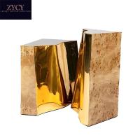 China Irregular Combination Corner Tables Luxury Living Room Furniture Modern Designer Sofa Side Tables for sale