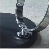 China Rotatable Splicing Design Coffee Table Luxury Living Room Furniture Stainless Steel Solid Color for sale