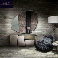 China Customized Italian Dining Side Cabinet Modern Entryway Furniture Irregular Geometric Luxury Storage for sale