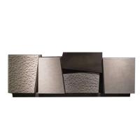 China Customized Italian Dining Side Cabinet Modern Entryway Furniture Irregular Geometric Luxury Storage for sale