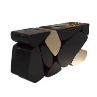 China High End Corner Table Modern Entryway Furniture Stainless Steel Light Villa Hall Decoration for sale