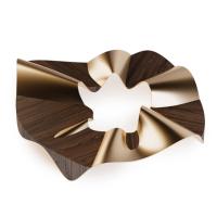 China Minimalist Custom Shaped Stainless Steel Coffee Table Luxury Living Room Furniture High End Aesthetic for sale