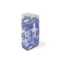 China Hand Painted Solid Wood Storage Side Cabinet Luxury Living Room Furniture Neo Classical Extendable for sale