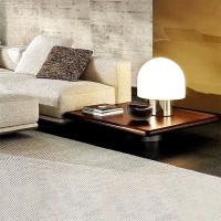 China Bespoke Square Coffee Table Luxury Living Room Furniture Stainless Steel High Low Combination for sale