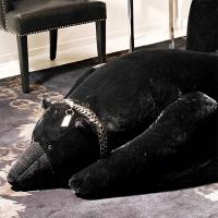 China Polar Bear Design Single Sofa Chair Luxury Lounge Furniture FRP Chinese Style Comfortable for Living Room for sale