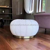 China Cloud Round Marble Combination Coffee Table Luxury Living Room Furniture Wooden Movable Feature for sale