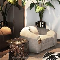 China Marble Brass Square Top Corner Coffee Table Luxury Living Room Furniture Custom Color for sale