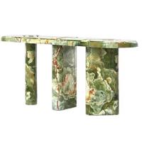 China Advanced Marble Corner Table Modern Entryway Furniture Art Creative for High End Living Room for sale
