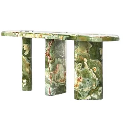 China Advanced Marble Corner Table Modern Entryway Furniture Art Creative for High End Living Room for sale