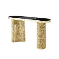 China Personalized Designer Style Creative Marble Corner Table Home Entryway Modern for sale