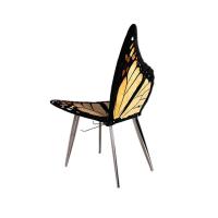 China Butterfly Lounge Chair Luxury Lounge Furniture Metal Frame for Living Room Hotel Villa for sale