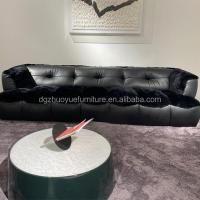 China Fur Upholstery Velvet Wood Sofa Set Italian High End Indoor Hall Design for sale