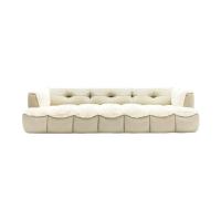 China Fur Upholstery Velvet Wood Sofa Set Italian High End Indoor Hall Design for sale