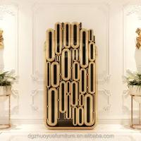 China Italian Wooden Wine Cabinet Designer Multi Level Storage Display Cabinet for sale