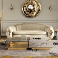 China Black White Granite Coffee Table Tempered Glass Rectangular Tea Table Minimalist Italian Design for sale